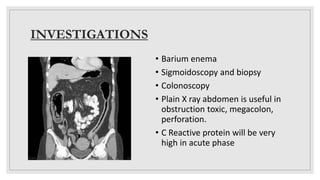 Colon Diseases, non specific ulcerative colitis | PPT