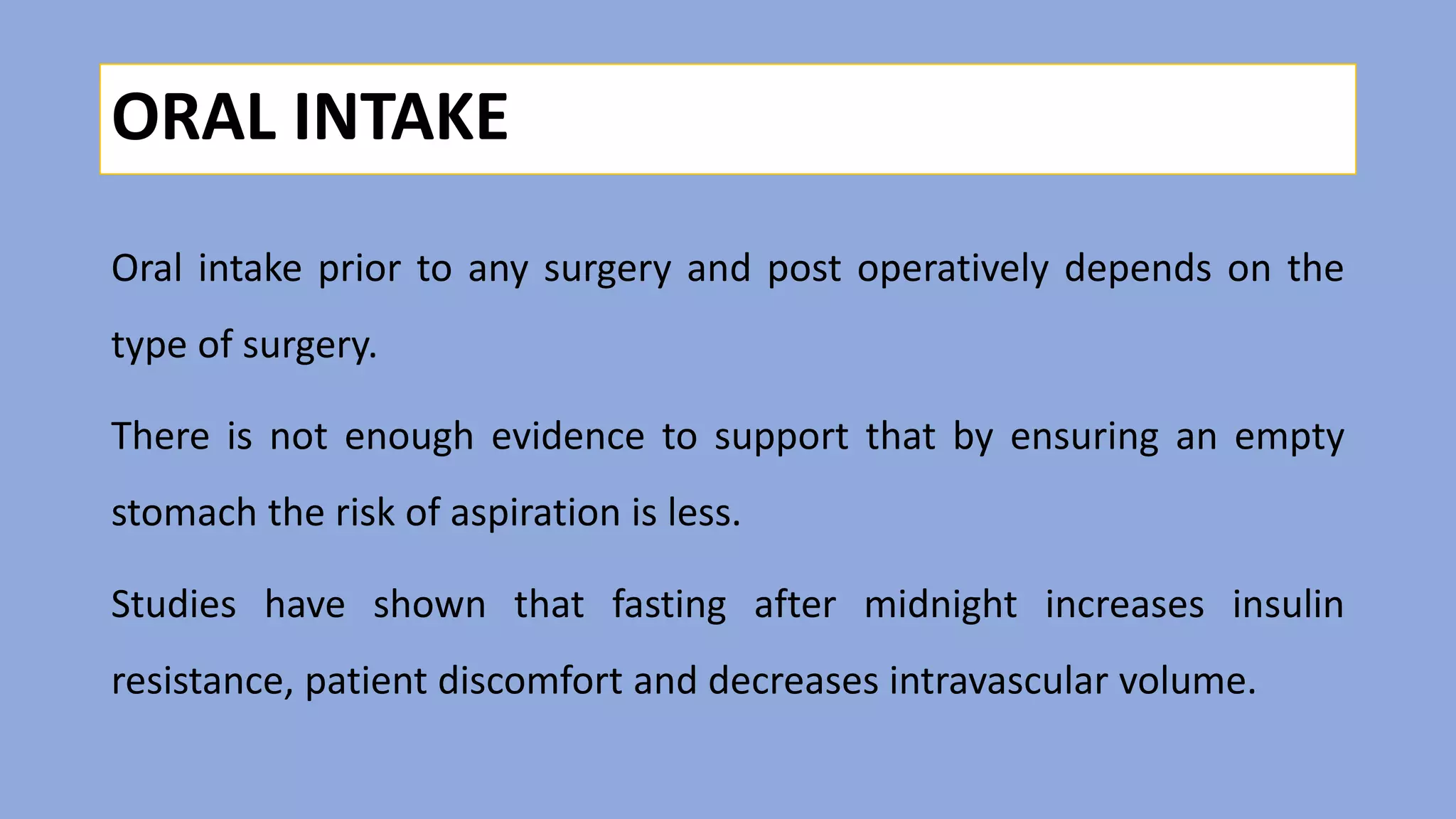 ERAS( Enhanced Recovery After Surgery) | PPTX