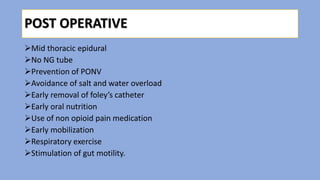 ERAS( Enhanced Recovery After Surgery) | PPTX
