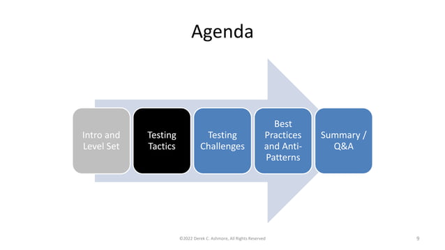 Tactics for Testing DevOps Infrastructure Code | PPT
