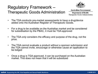 Pre-Exposure Prophylaxis (PrEP): Regulatory Issues | PPTX