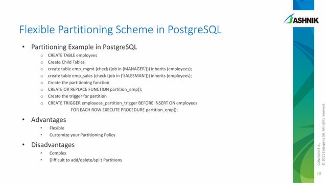 Ashnik Enterprisedb Postgresql A Real Alternative To Oracle Pdf Databases Computer
