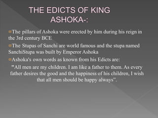 Ashoka- The Great _History of Subcontinent | PPTX