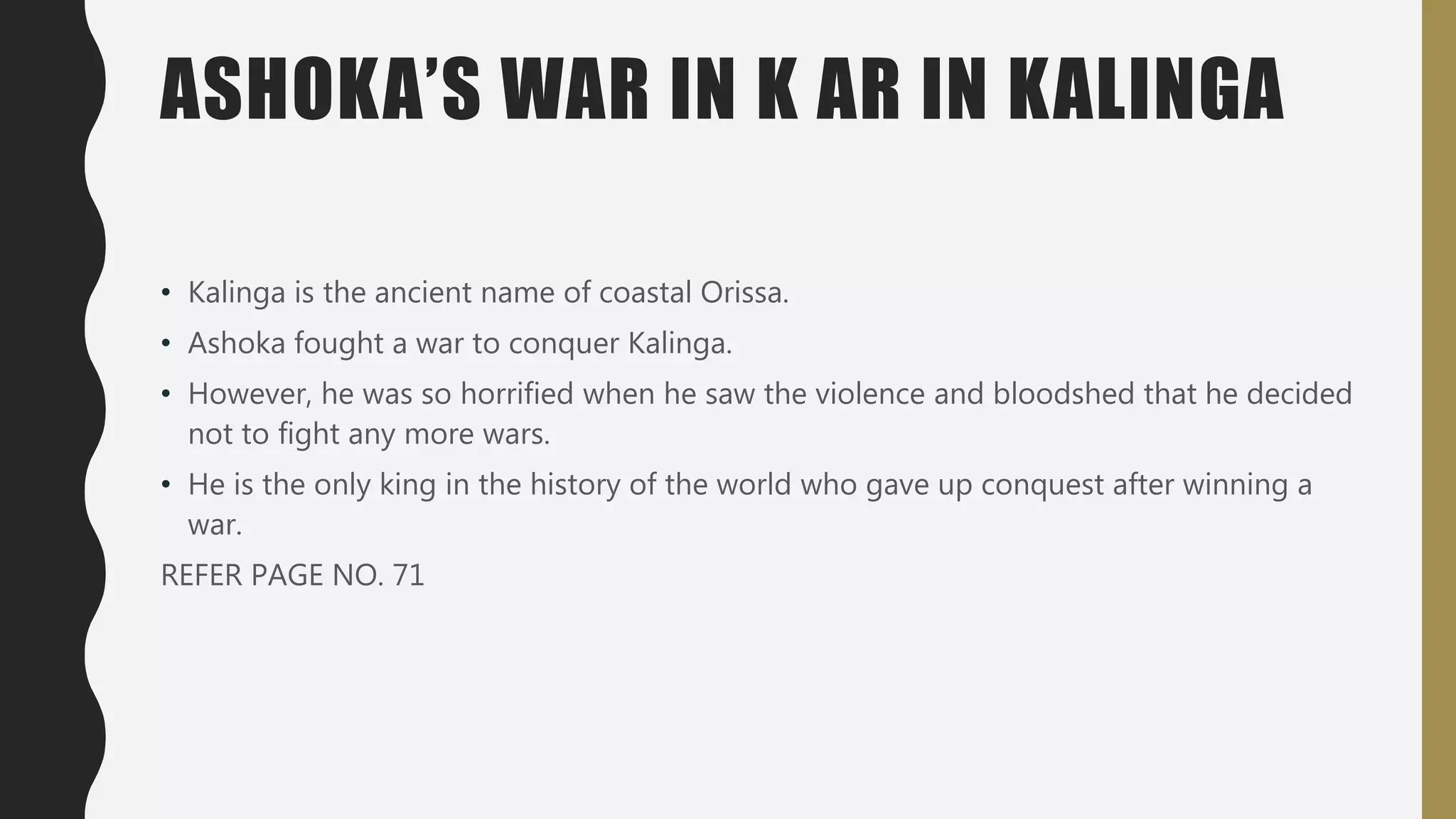 Ashoka | PPTX | Hinduism | Religion & Spirituality