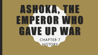 Ashoka | PPTX | Hinduism | Religion & Spirituality