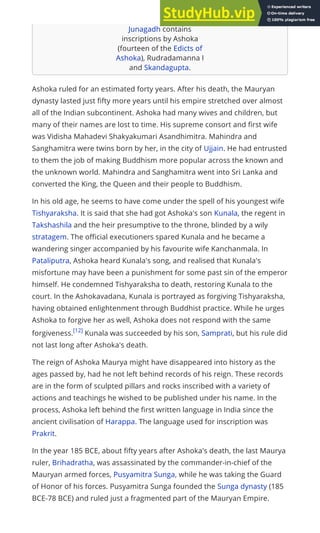 Ashoka .Pdf Ancient India . History . Mauryan Asoka | PDF