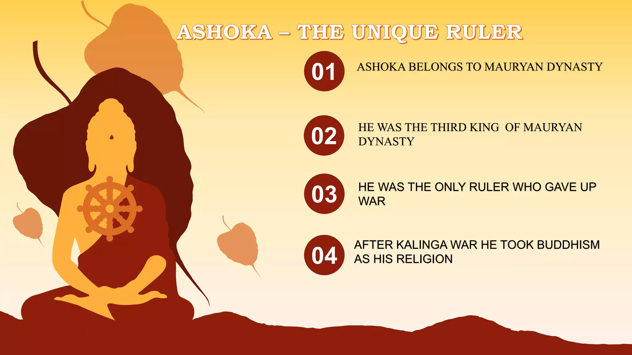 Ashoka - The emperor who gave up war | PDF
