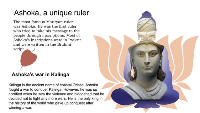 Ashoka - The emperor who gave up war | PDF | Buddhism | Religion ...