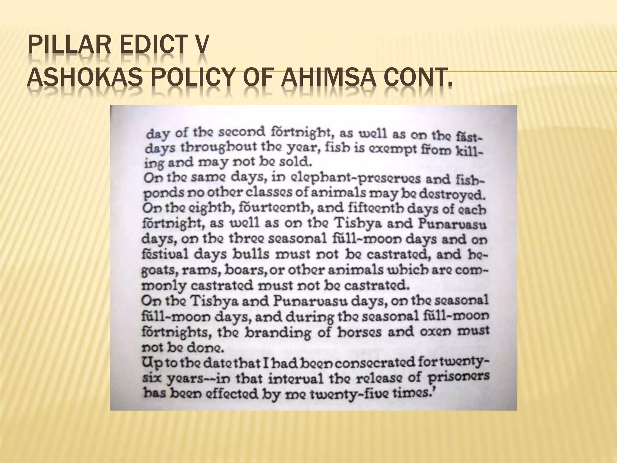 Ashoka and his dhamma | PPTX