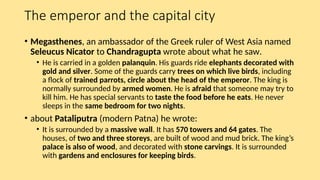 Ashoka the Emperor: From Mauryan Empire to Peace and Dhamma | PPTX