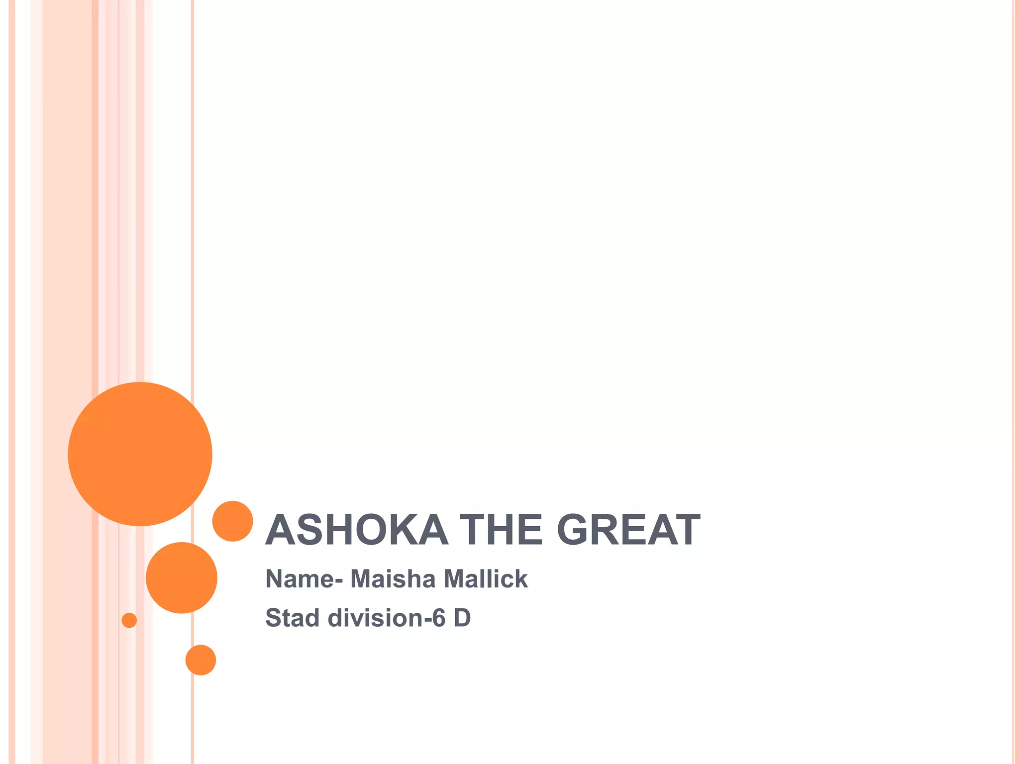Ashoka the great | PPT