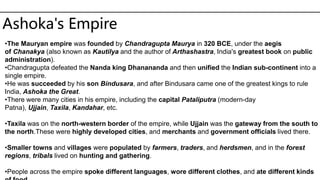 Ashoka The great PPT for class 6,7,8,10,12 for CBSE students | PPTX