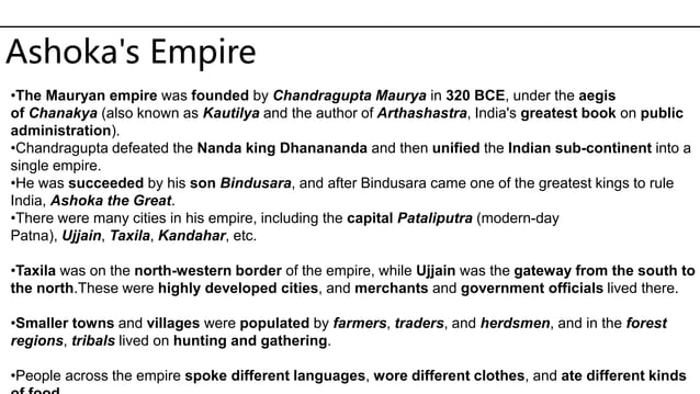 Ashoka The great PPT for class 6,7,8,10,12 for CBSE students | PPTX | Hinduism | Religion ...