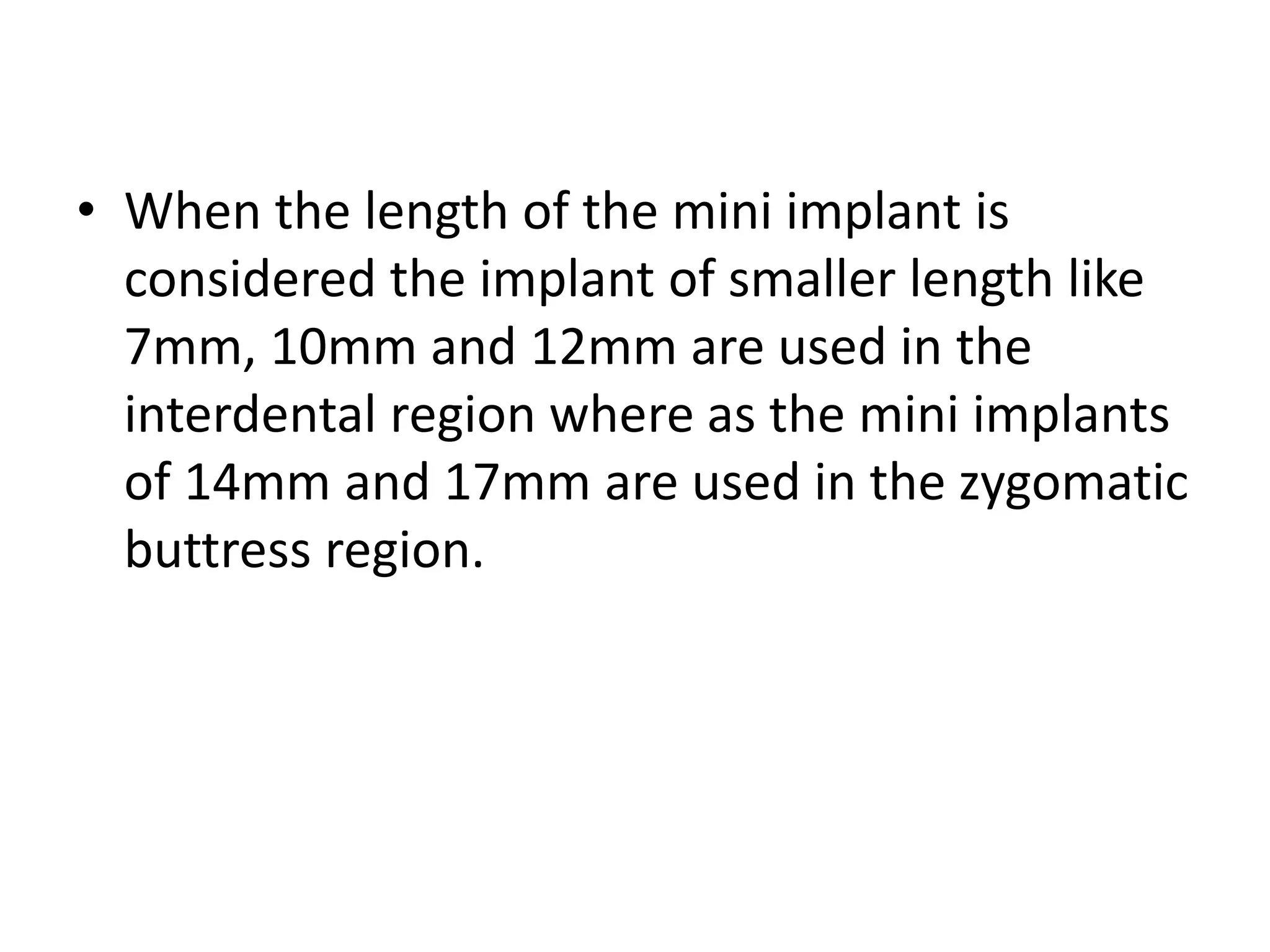 MINI IMPLANTS IN ORTHODONTICS | PPTX