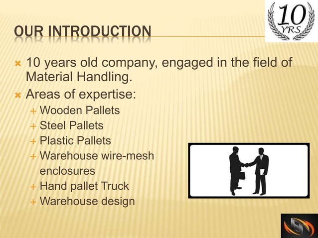 Benifits of Palletization | PPTX