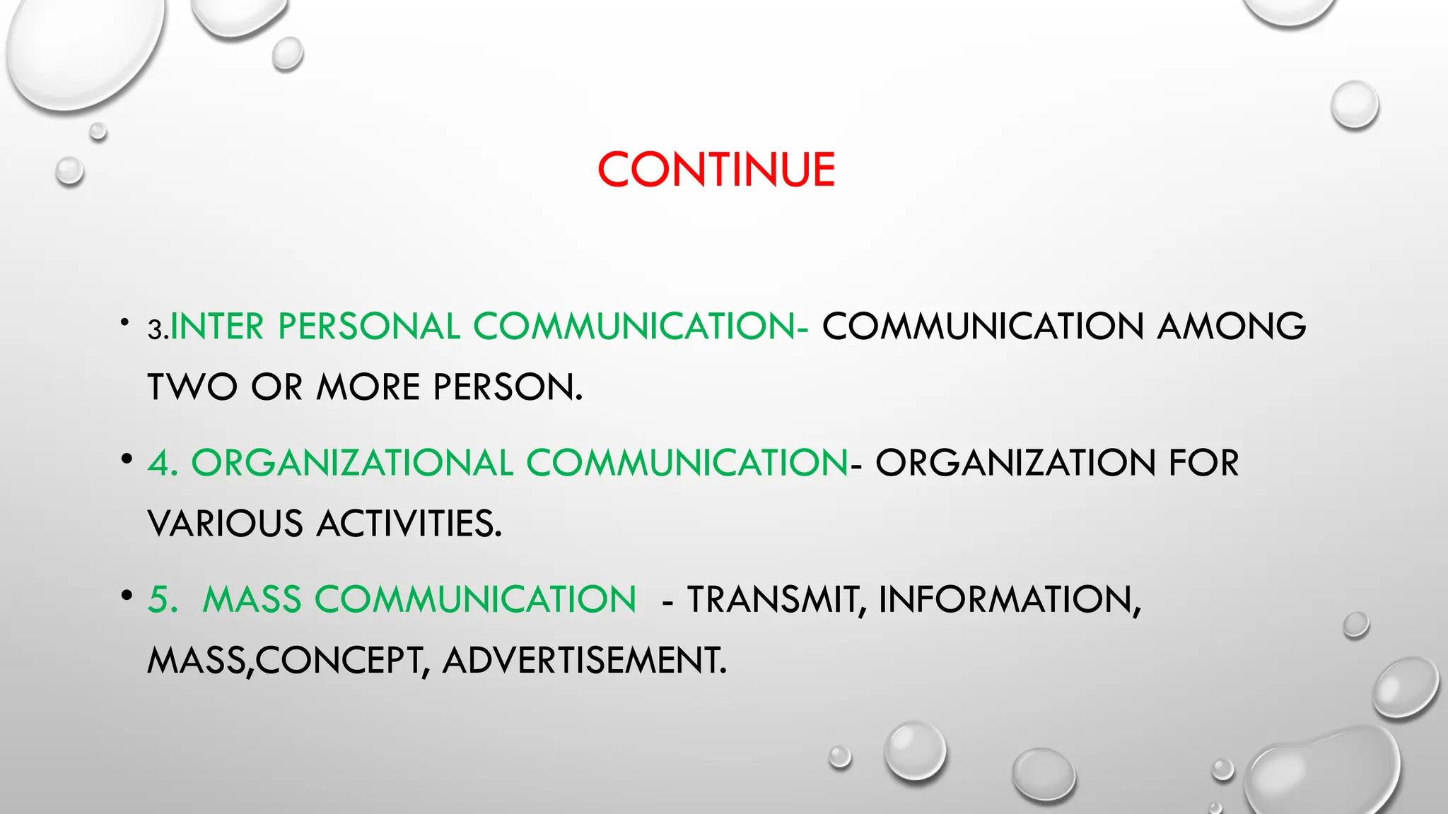 Communication Introduction & level, Elements, types | PPT