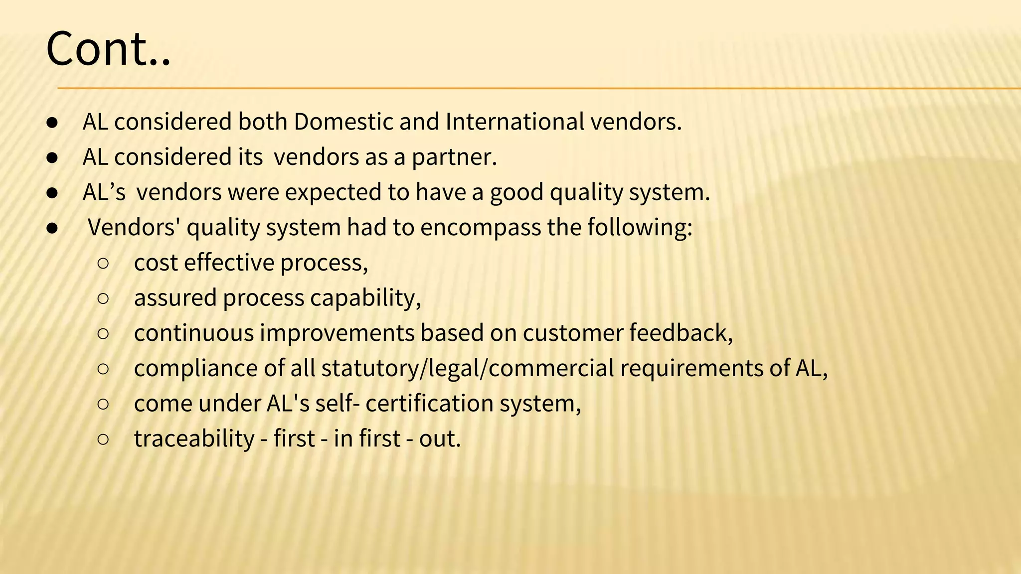 Ashok leyland supply chain revamping | PPTX