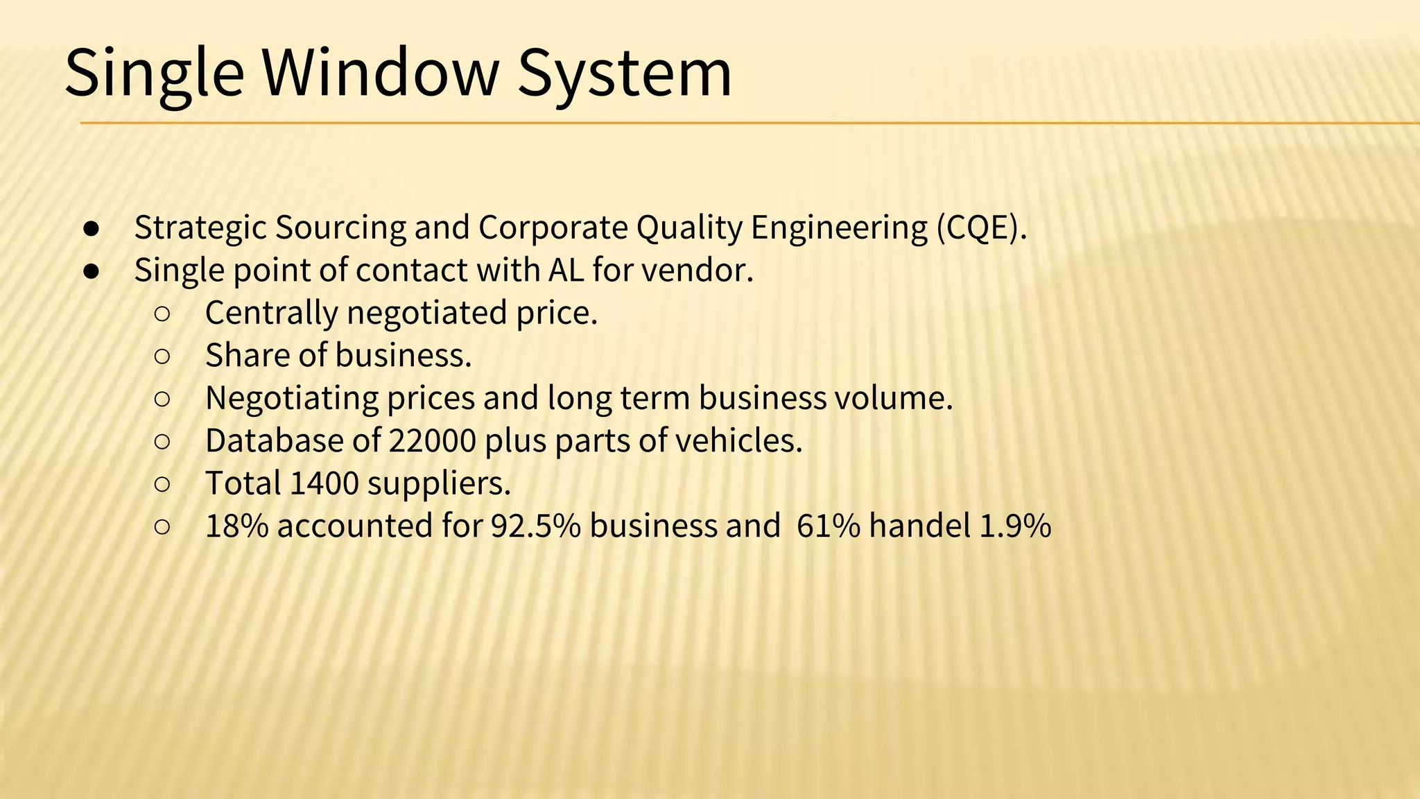 Ashok leyland supply chain revamping | PPTX