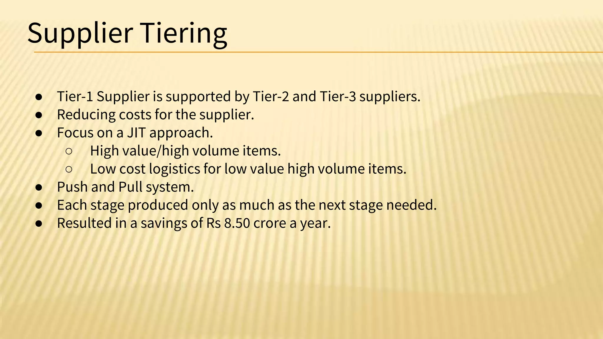 Ashok leyland supply chain revamping | PPTX