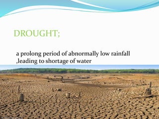 flood and drought management | PPTX