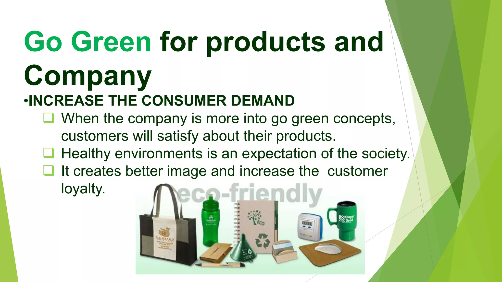 Go Green ppt | PPT