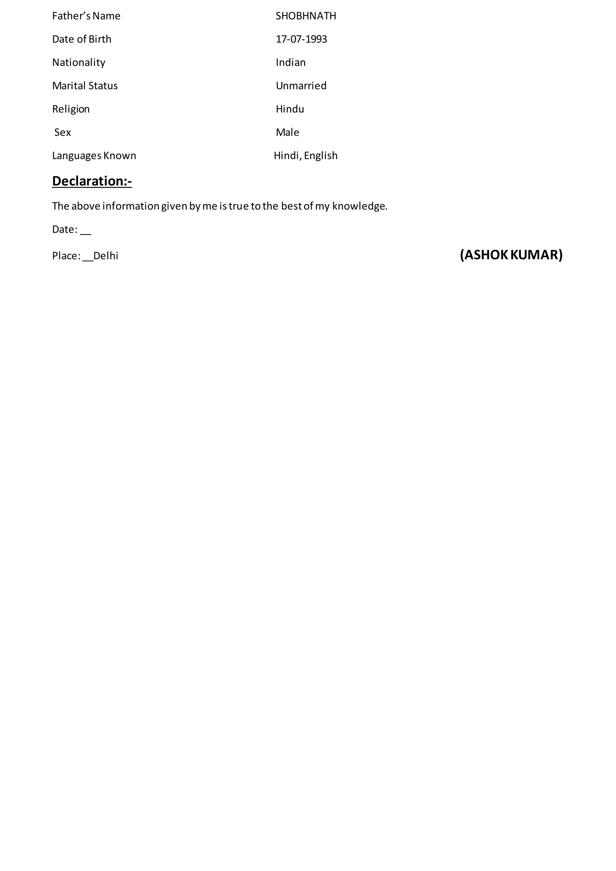 Ashok resume ext. | DOCX