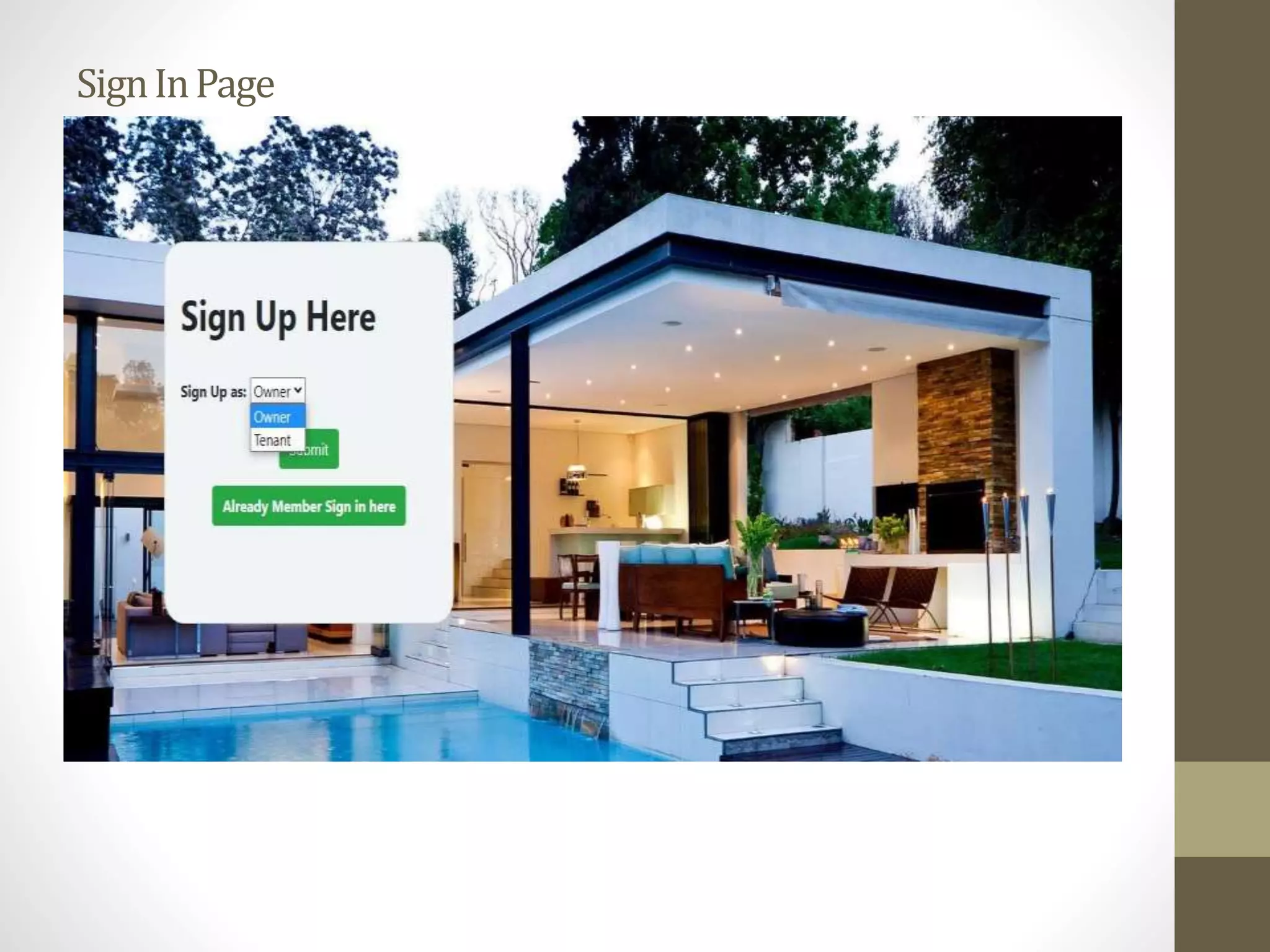 House Rental Management System Presentation | PPTX