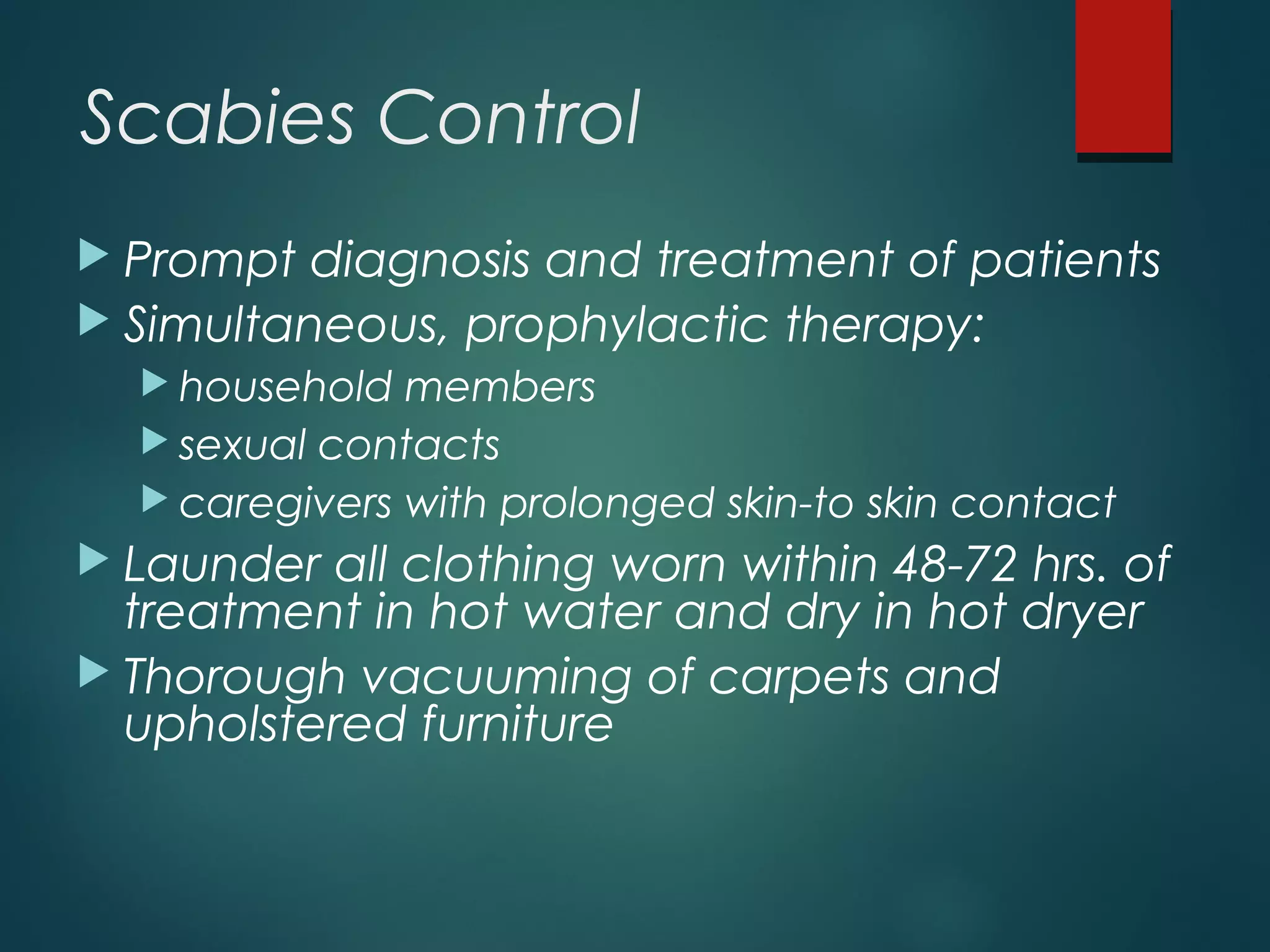 A short guide to scabies treatment 2016 | PPT