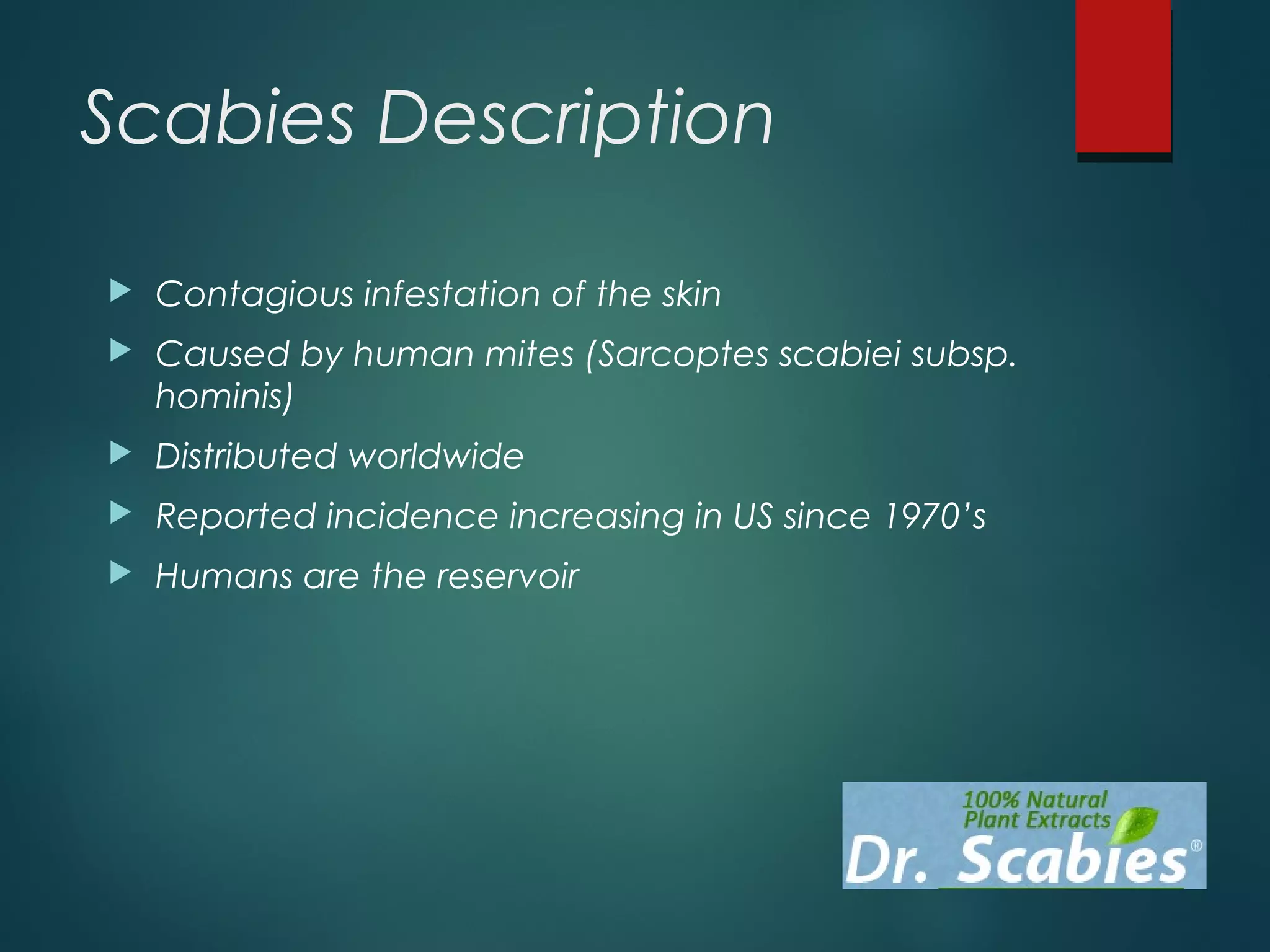 A short guide to scabies treatment 2016 | PPT
