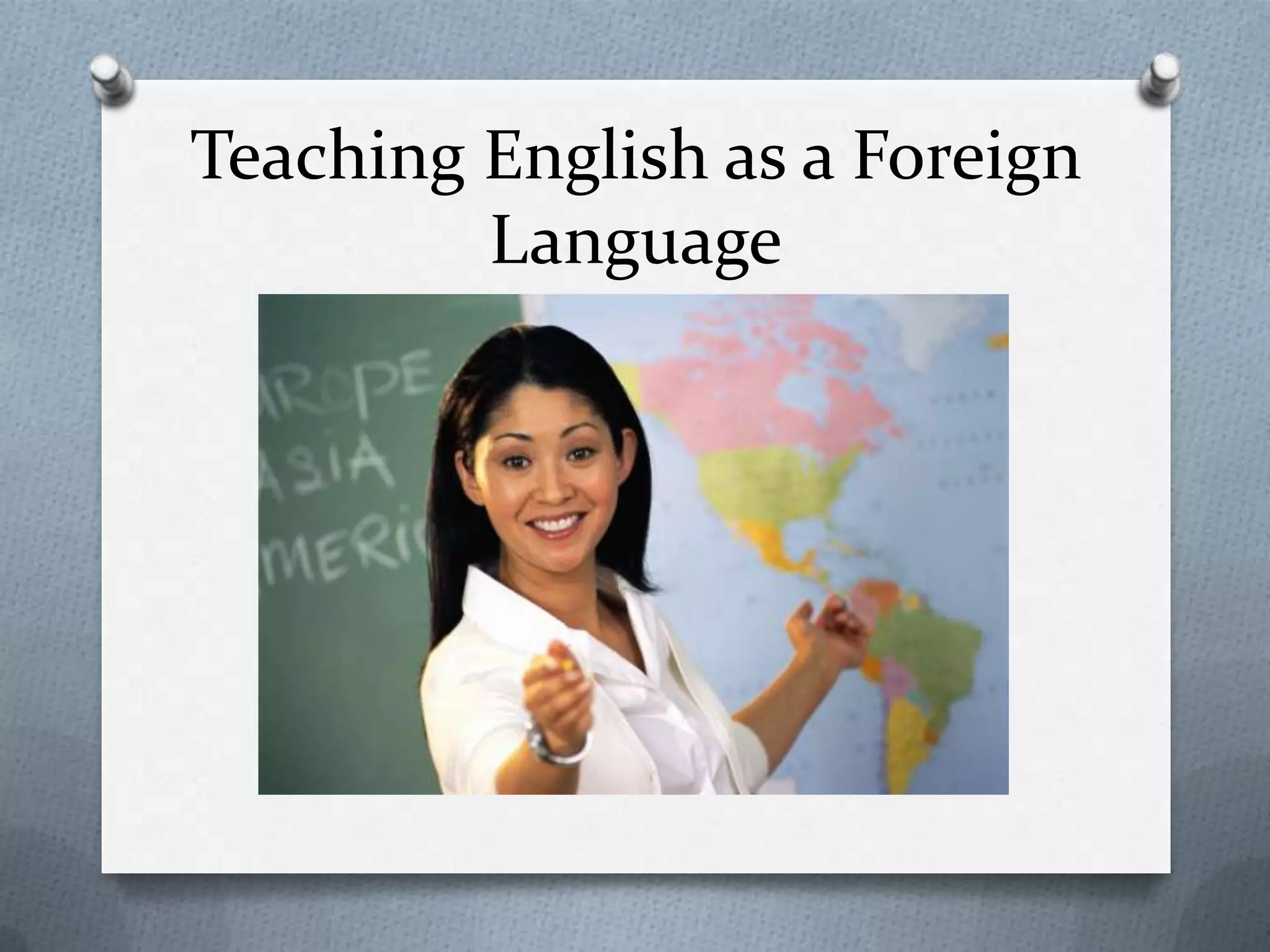 A short guide to tefl | PPTX