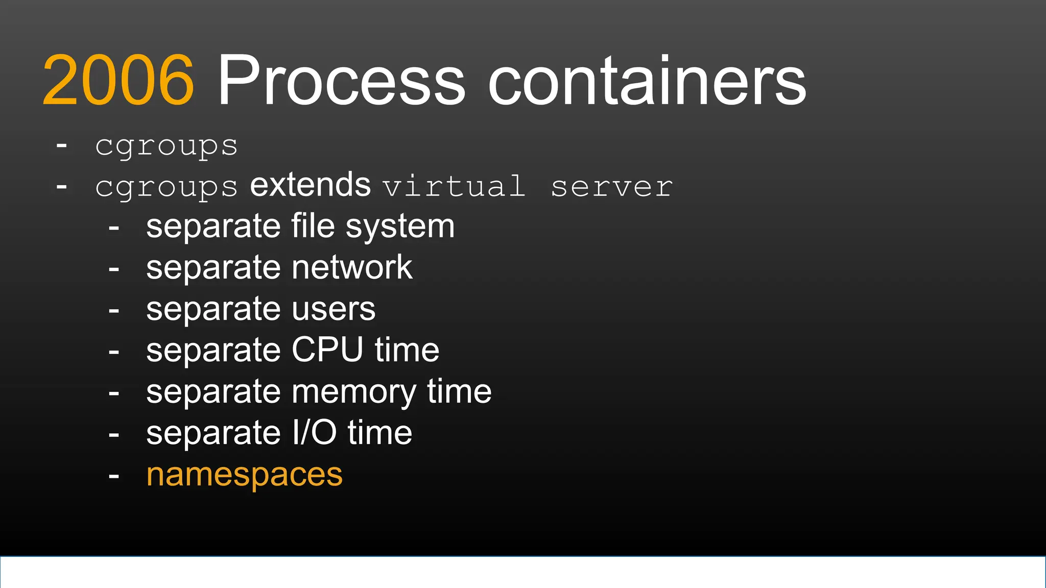 A Short History of Containers and Kubernetes by Mike Vincent | PPT