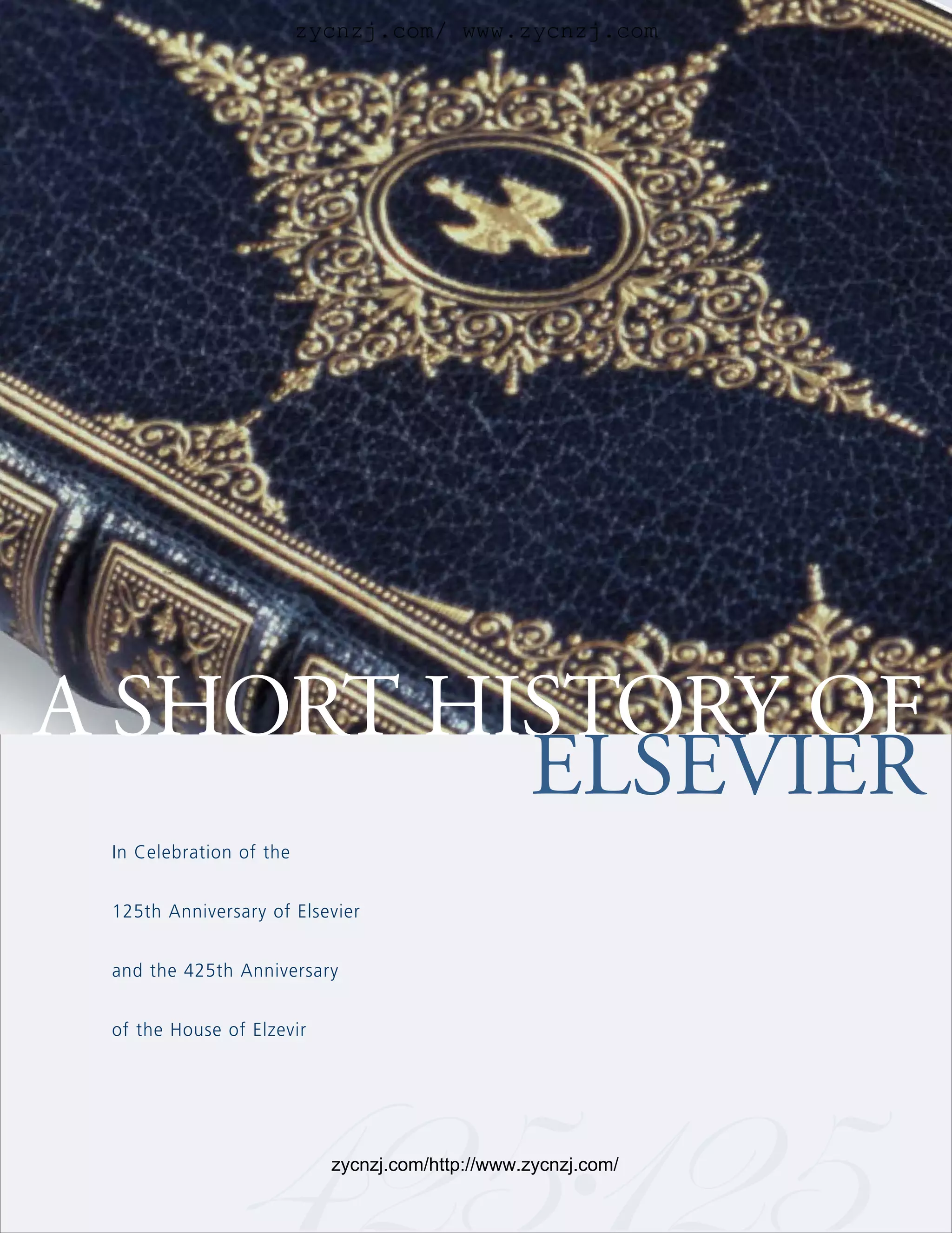 A short history of elsevier | PDF