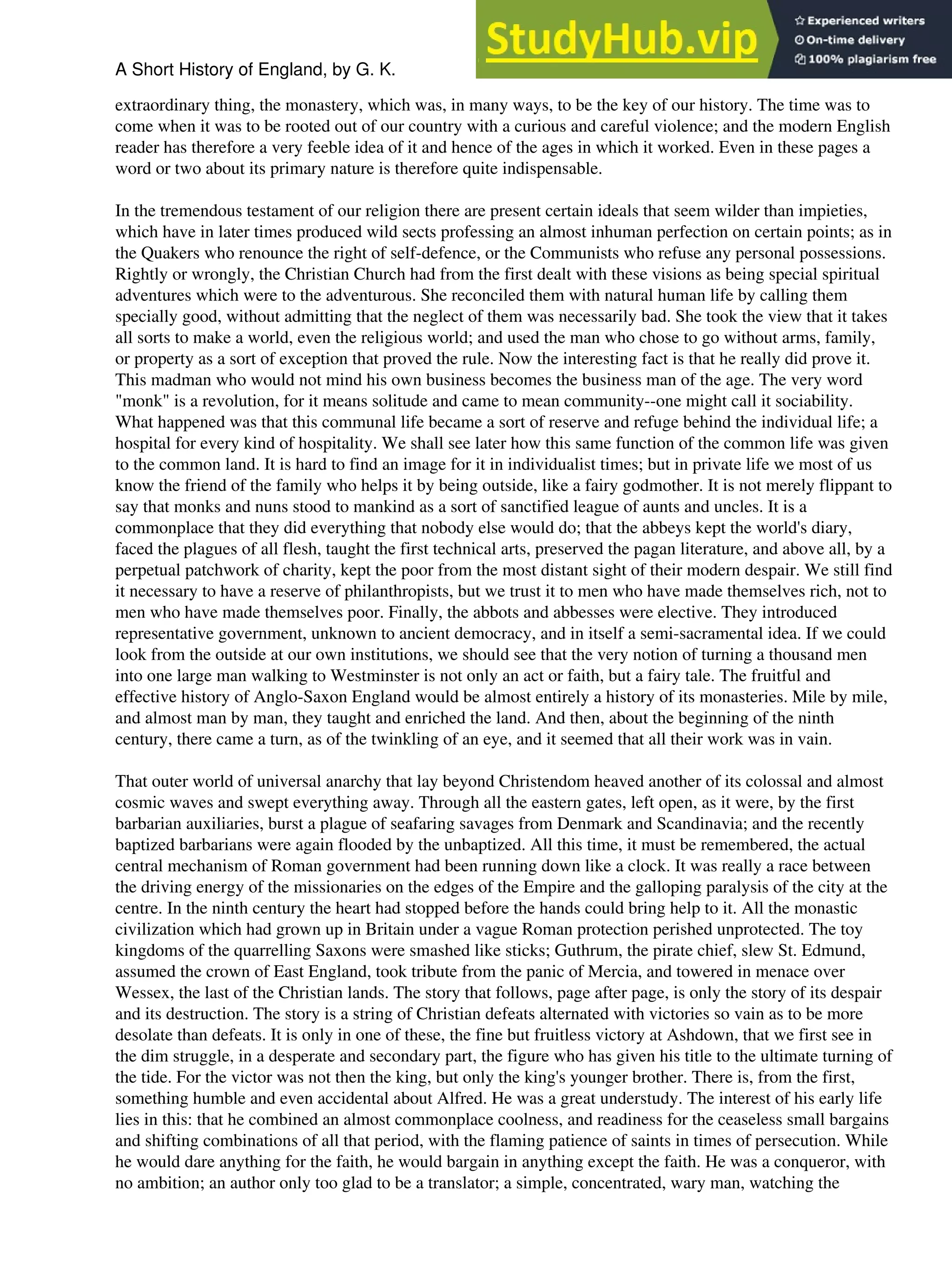 A Short History Of England.Pdf