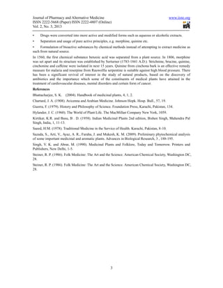 A short history of evolution of indigenous plants and medicine system ...