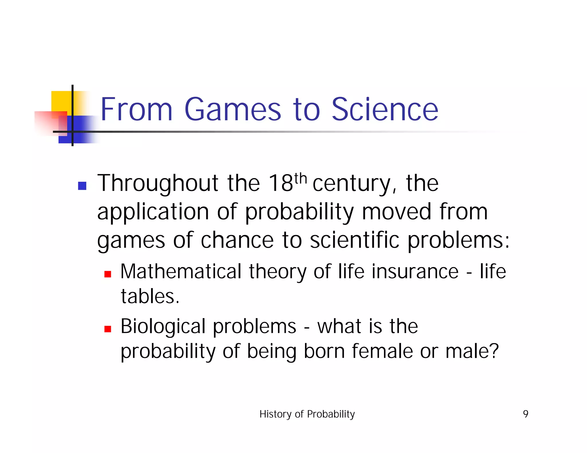 history of probability | PDF