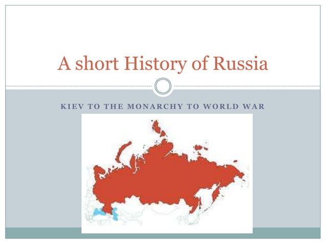 A short history of russia | PPT