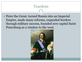 A short history of russia | PPTX