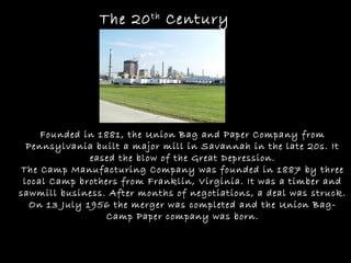 A short history of savannah | PPT