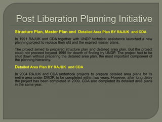A short history of urban planning in bangladesh | PPTX