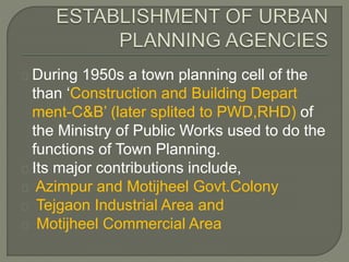 A short history of urban planning in bangladesh | PPT
