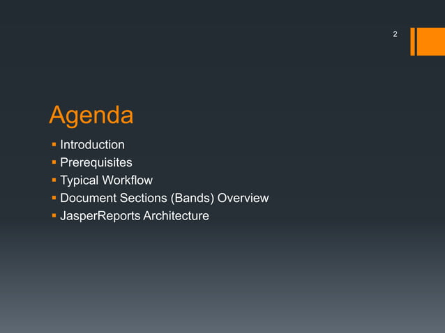 A Short Intorduction to JasperReports | PPT