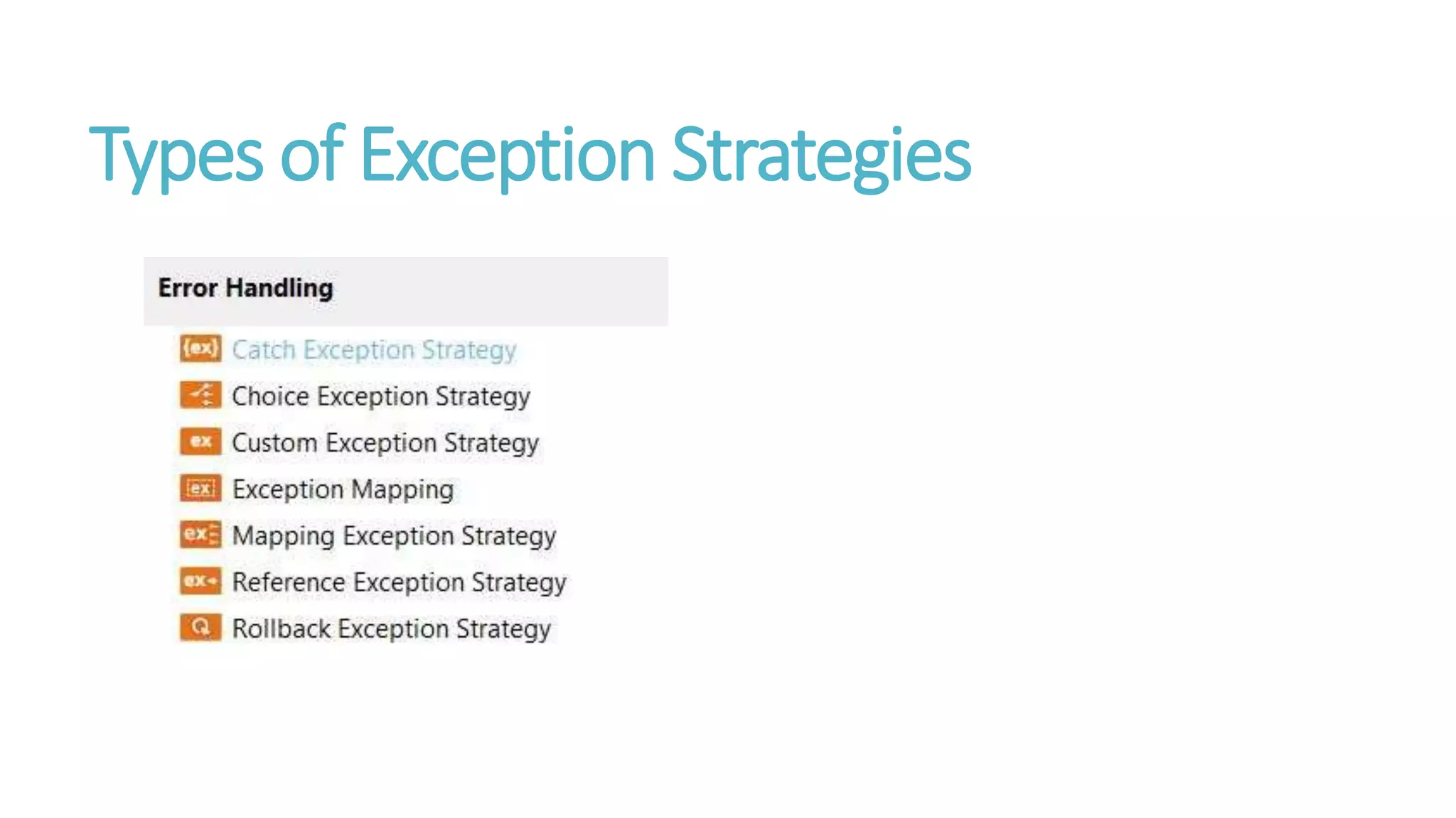 A short introduction on error handling in anypoint studio | PPTX
