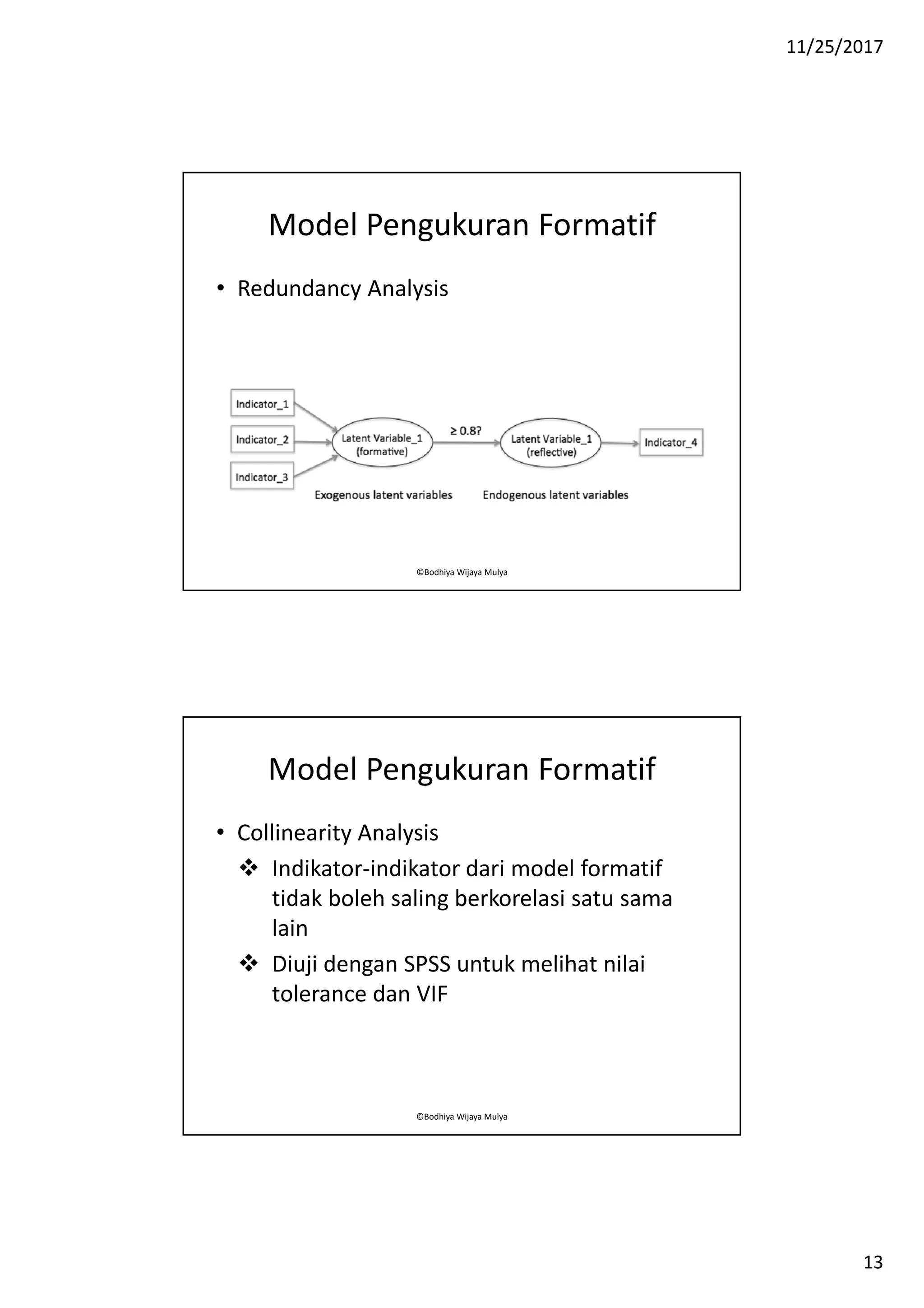 A Short Introduction To Partial Least Squares Structural Equation