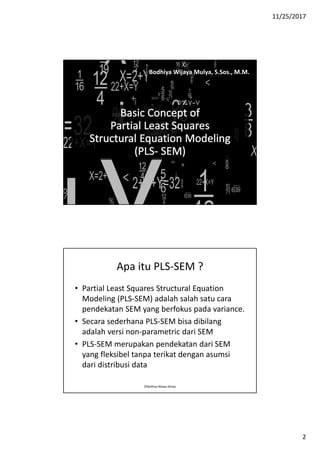 A short introduction to Partial Least Squares Structural Equation Modeling | PDF