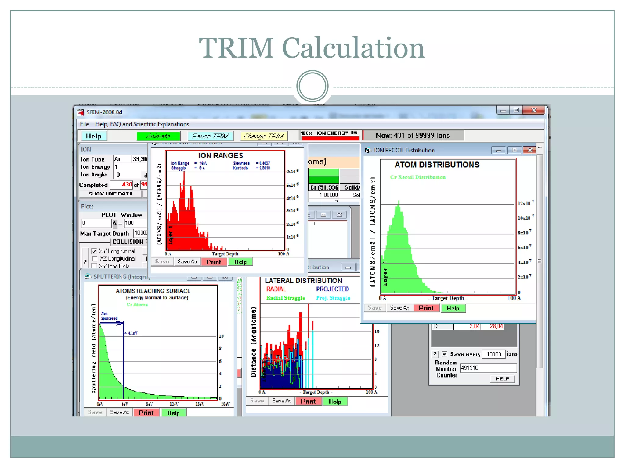 A short introduction to SRIM code | PPTX