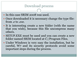 A short introduction to SRIM code | PPTX