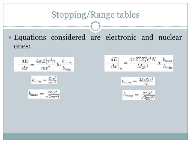 A short introduction to SRIM code | PPTX