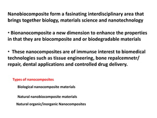 A short lecture on bionanocomposites.pptx