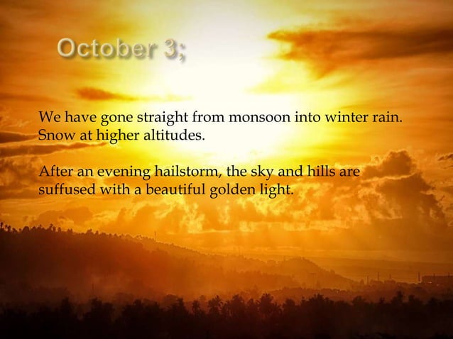 A short monsoon diary | PPTX | Weather | Science