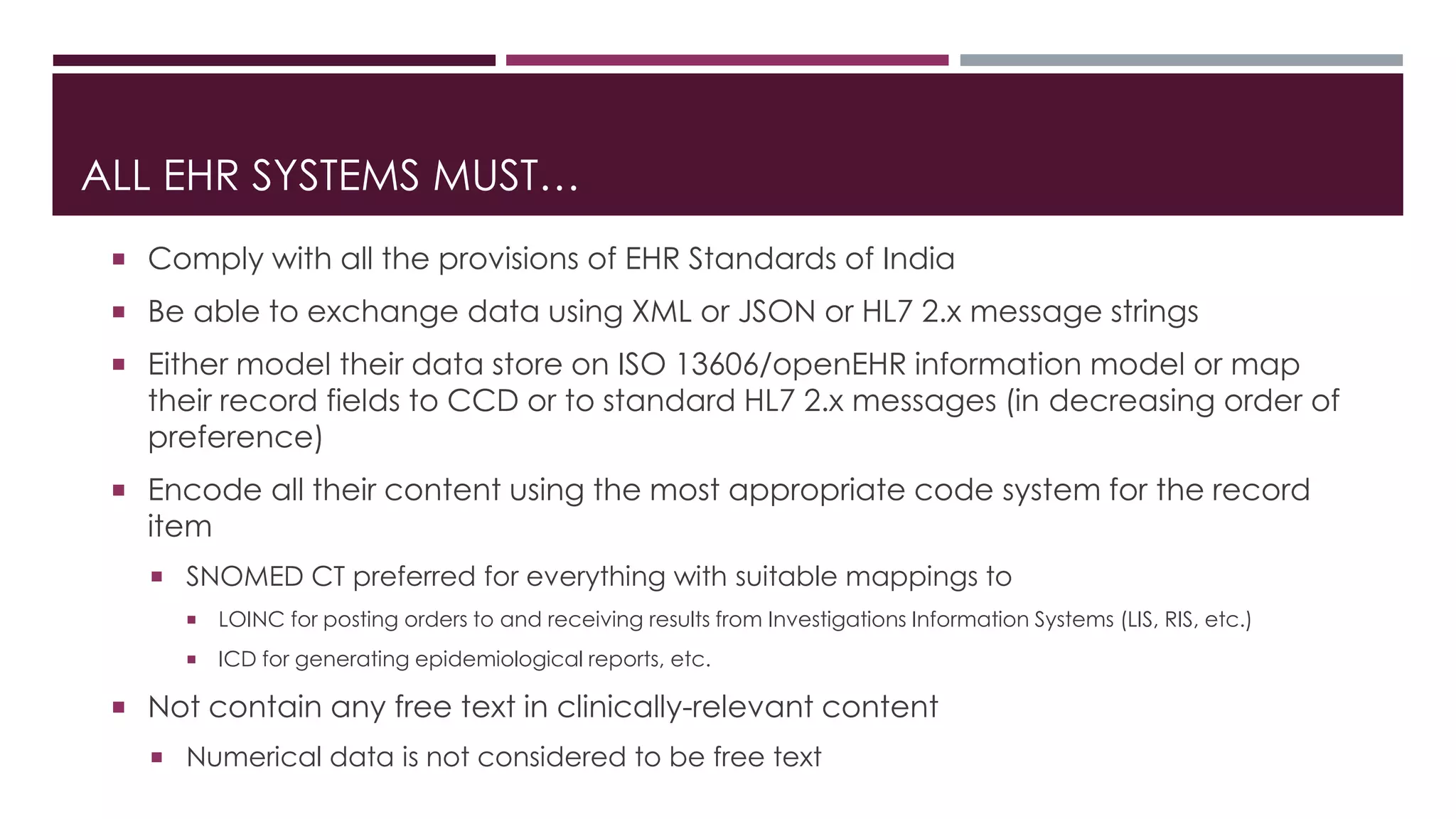 A short srs for achieving ehr interoperability | PDF | Computing | Technology & Computing